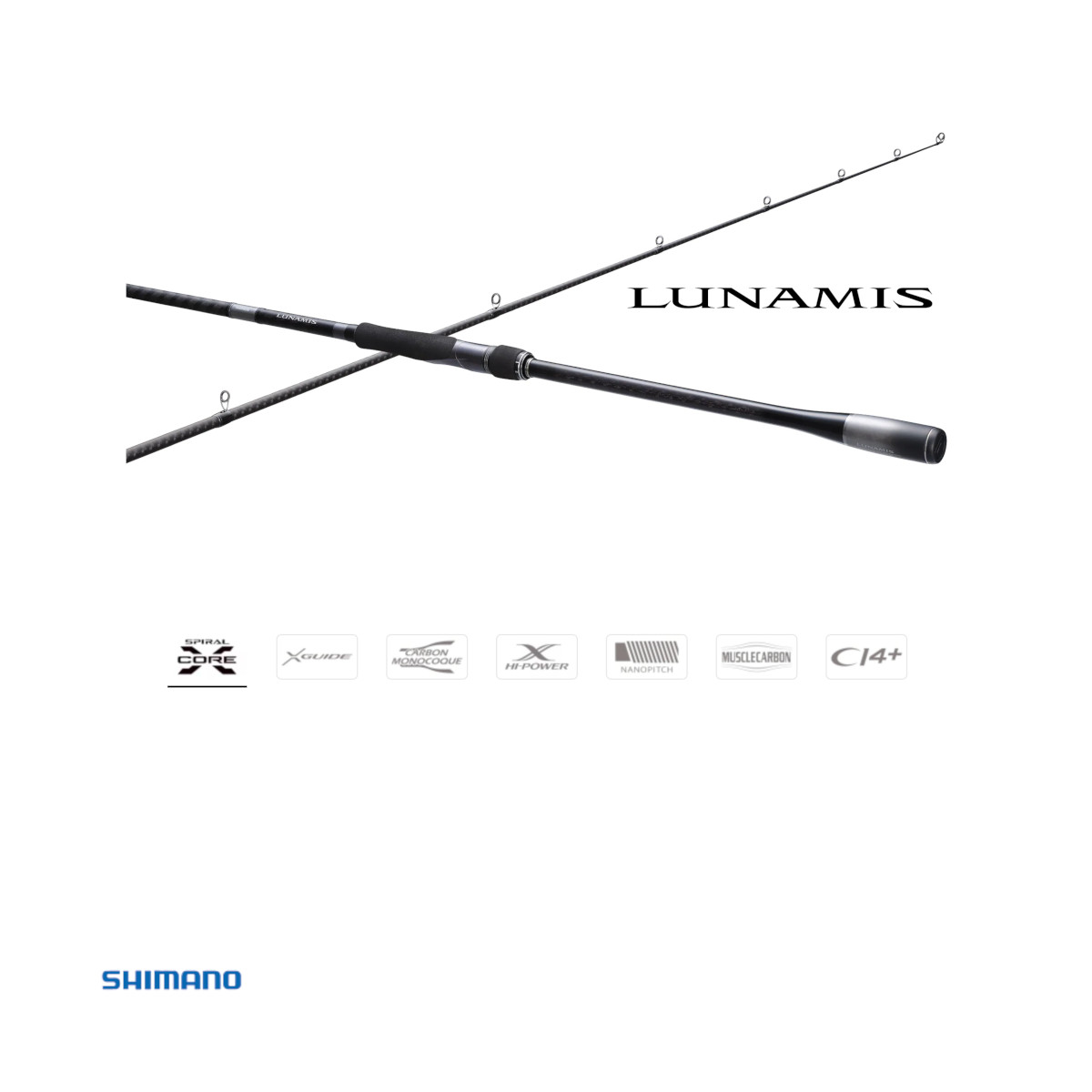 Спининг SHIMANO LUNAMIS S90ML - 2,74m 6 - 25g - Спининг