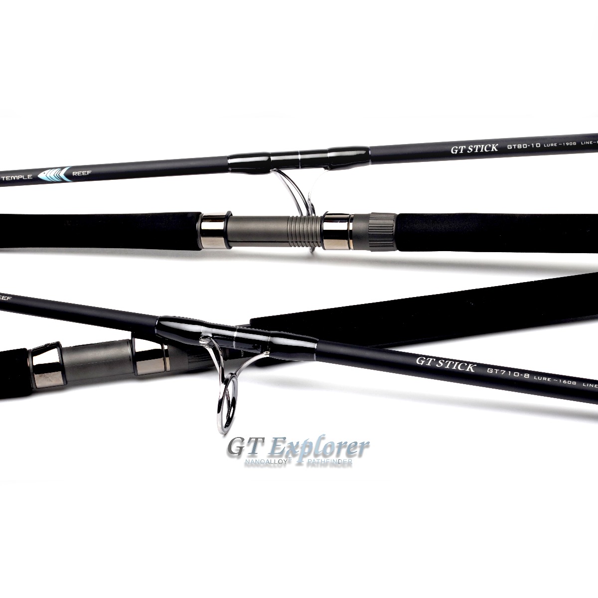 Въдица за попинг TEMPLE REEF GT EXPLORER 710-8 OCEANUS - Тежък спининг