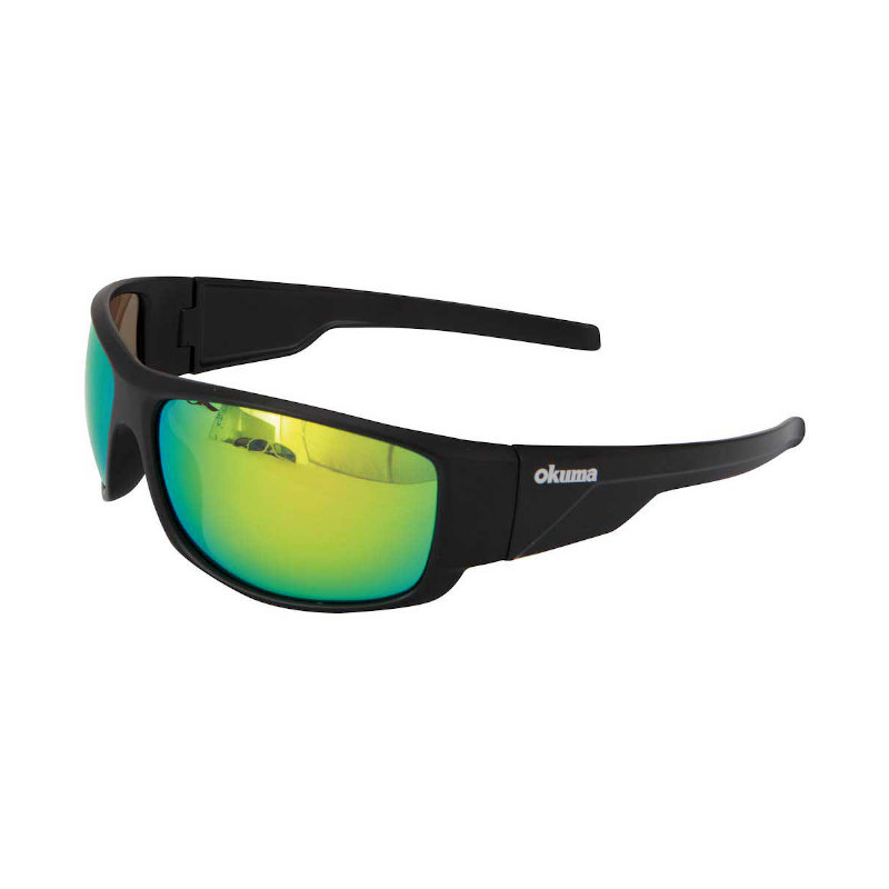 Очила OCUMA TYPE A MATTE BLACK GREEN MIRROR - Слънчеви очила