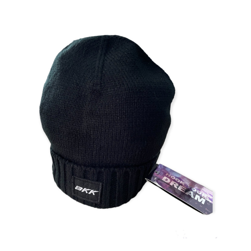 Шапка BKK HOOKS LOGO BEANIE BLACK - Шапки